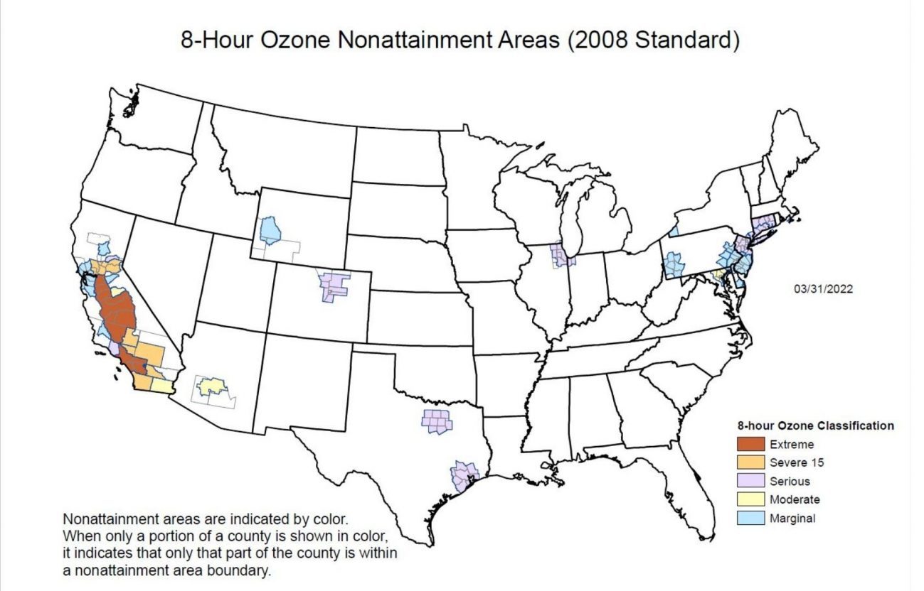 Epa Proposes Reclassification For Non Attainment Areas Step2compliance